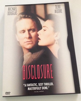 ☀️ Disclosure DVD Widescreen/Standard Demi Moore English/French Audio ...