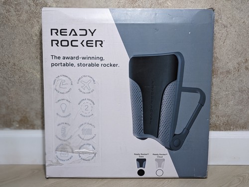 Ready Rocker Portable Rocking Chair Slate Lumbar Back Support - New ...