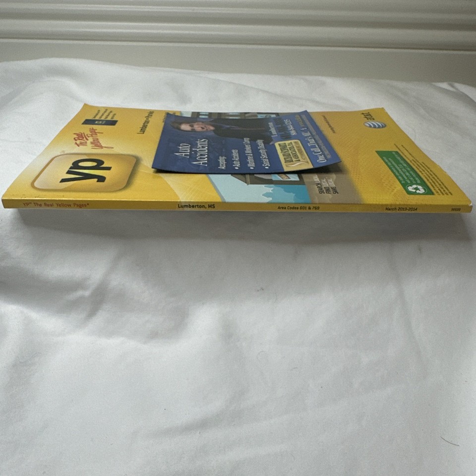 The Real Yellow Pages Phone Book, Lumberton/ Purvis 2013- 2014 | eBay