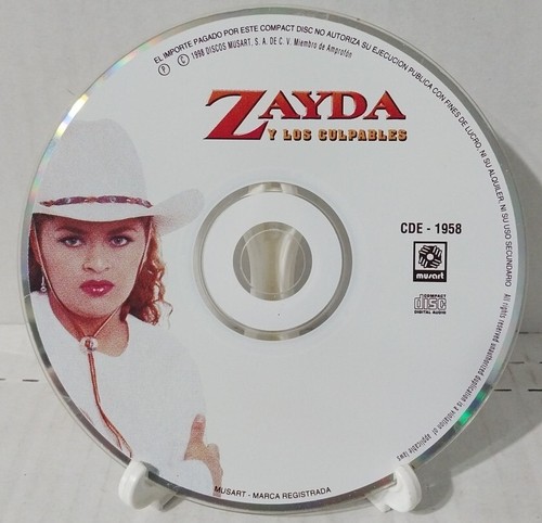 Zayda Y Los Culpables Self Titled (CD Disc Only) 609991195827| eBay