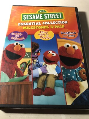 Sesame Street Essential Collection Milestones 3Pk: School/Doctor ...