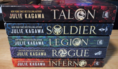 The Talon Saga Julie Kagawa Paperback Talon, Rogue, Soldier, Legion ...