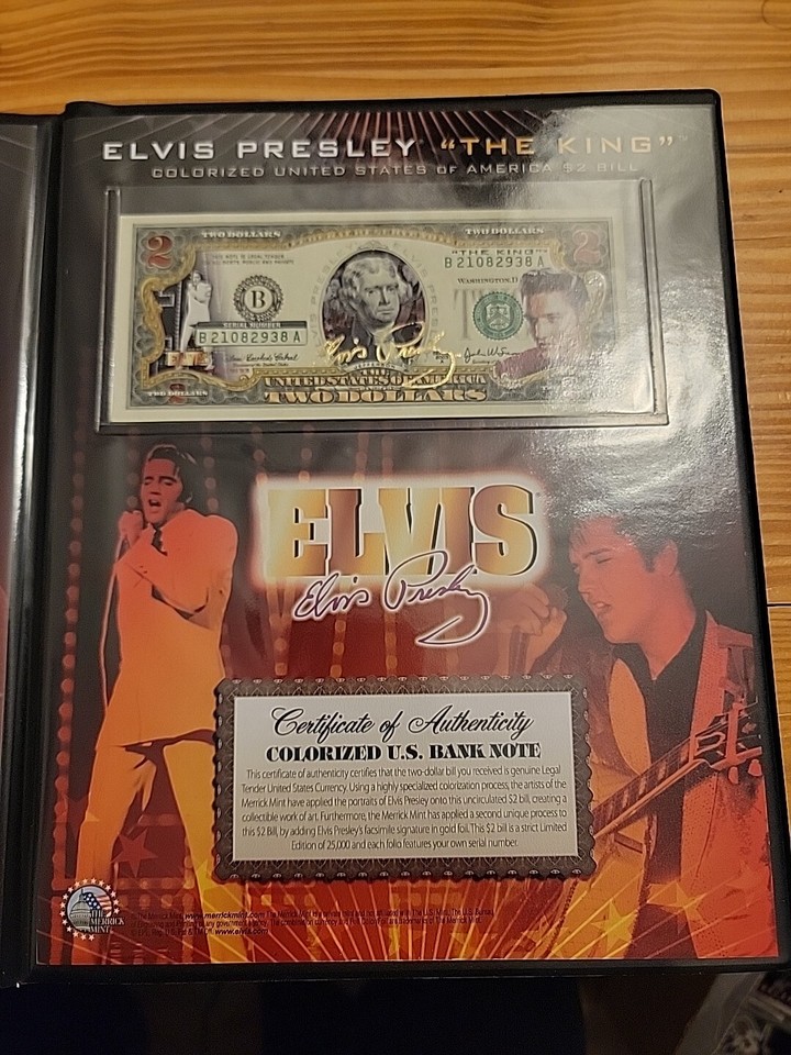 Elvis Presley Limited Edition Bank Note! | eBay