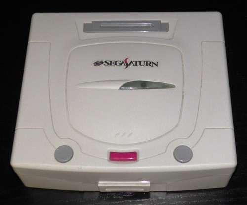 Sega Saturn Console Mini Storage Box Memory Card System **Rare ...