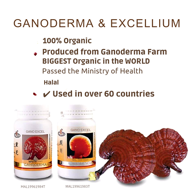 Gano Excel Reishi Gold 100 Excellium Gold 100 Capsules Gano Excel