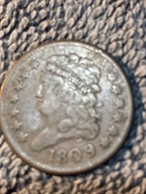1809 Capped Bust Half Cent | eBay