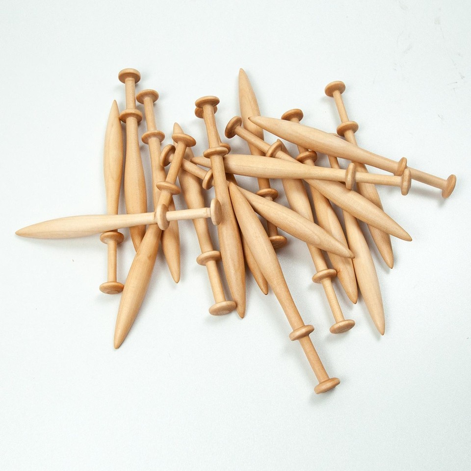 7x Lace Bobbins Set Knitting DIY Tools Beginners Craft Lace Making for ...