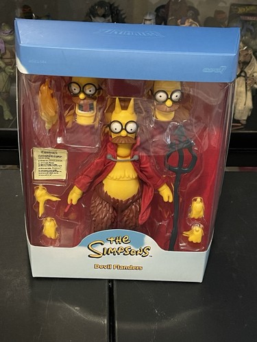 Devil Ned Flanders Super7 Ultimates 7" Action | eBay