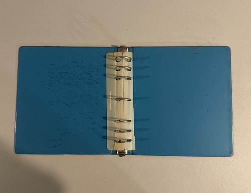 Walt Disney Productions Vintage Company Binder “Mechanical Engineering ...