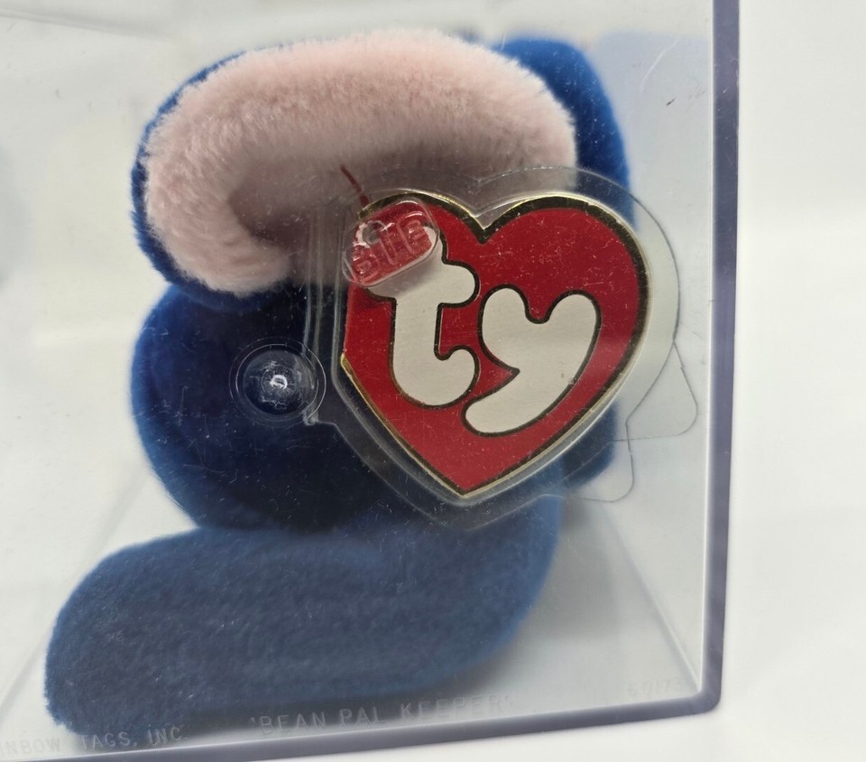 MWMT MQ Authenticated 3rd/1st Generation Royal Blue Peanut Ty Beanie ...