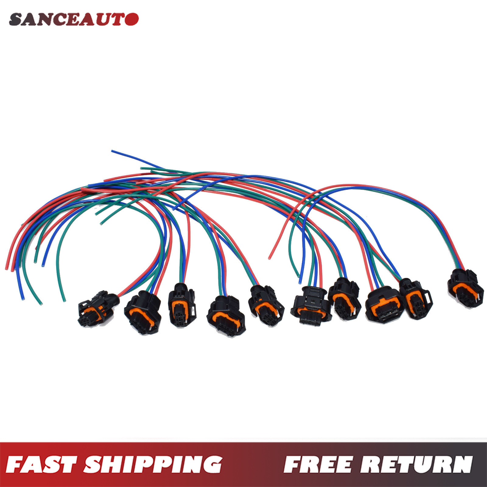 10PCS Camshaft Position Sensor Connector-Power Brake Booster Sensor ...