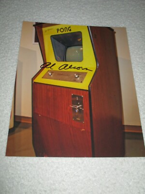 Atari PONG Creator ALLAN ALCORN Signed 8x10 Photo AUTOGRAPH 1B | eBay