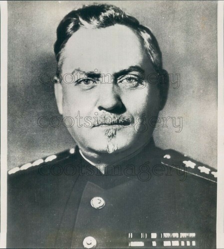 1953 Press Photo Nikolai Bulganin Marshal of Soviet Union 1950s Russia ...