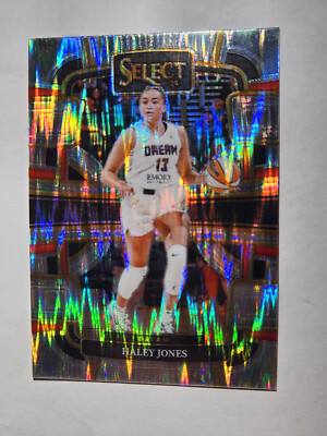 2024-25 Panini Select WNBA Silver Flash Haley Jones Atlanta Dream #55 ...
