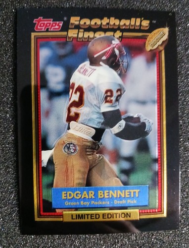 1992 Topps Finest Limited Edition - #34 - EDGAR BENNETT | eBay
