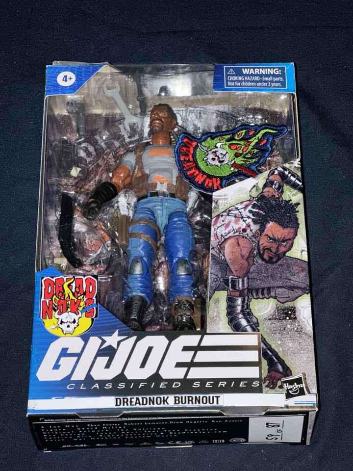 GI JOE CLASSIFIED DREADNOK BURNOUT SO-CAL JOE SHOW EXCLUSIVE BUNDLE ...