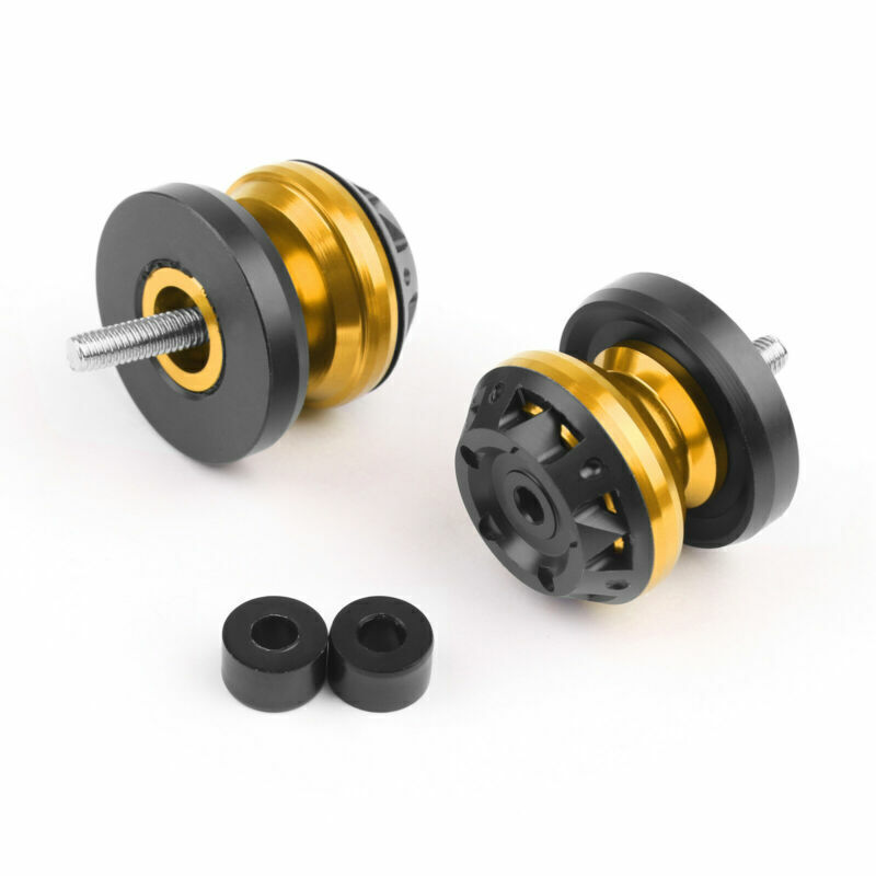 CNC 6mm Swingarm Sliders Spools For Yamaha YZF R1 R6 R6S FZ6 FZ8 XJR ...