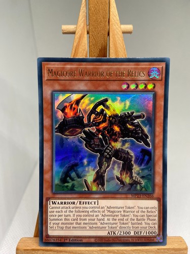 Magicore Warrior Of The Relics - Ultra Rare 1st Edition MP23-EN266 - NM ...
