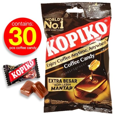 KOPIKO Coffee Candy Bag EXTRA BIG Original Flavor Contains 30 pcs x 3.5 ...