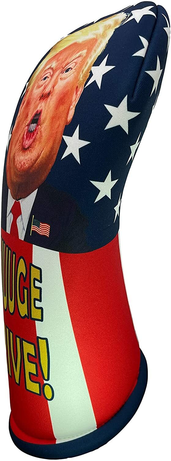 Donald Trump Driver 460CC Golf Club Headcover Huuuge Drive! MAGA 2024 ...