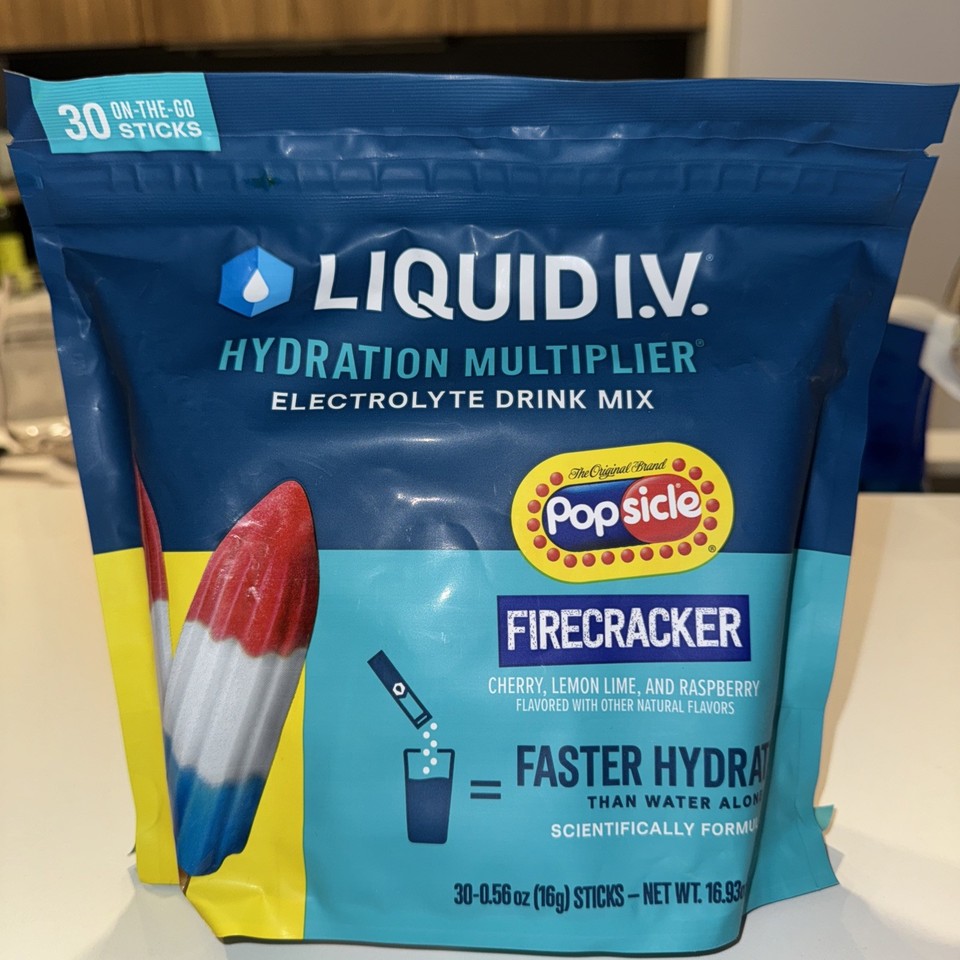 Liquid I.V. Hydration Multiplier 30 Individual Serving Stick Packs | eBay