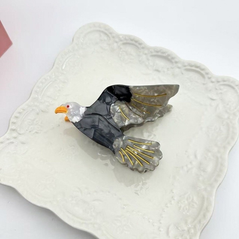 Parrot Acetic Acid Hair Claw Swallow Cartoon Animal Shark Clip Daily ...