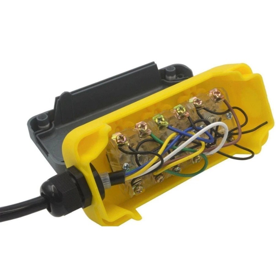 7PIN 3 Button Truck Tail Lift Control Switch Box with Cable & Connector ...