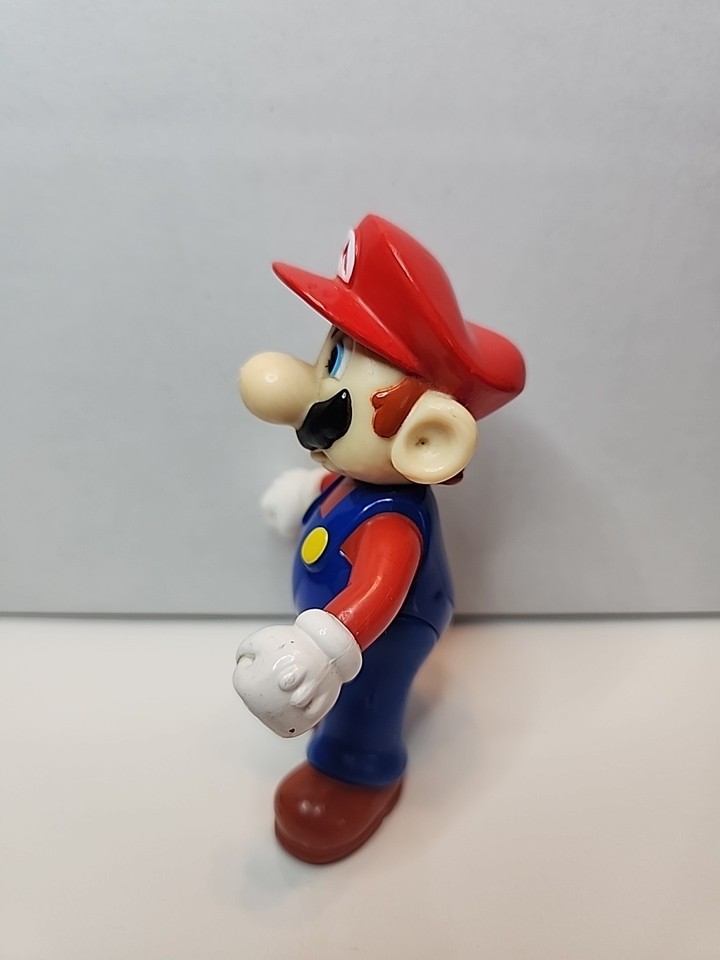 Vintage Original 2002 Wendy's Nintendo Super Mario Bros 4" Mario Action ...