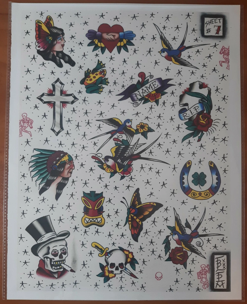 Traditional Insect Tattoo