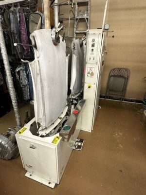 Dry Cleaning Equipment - Shirt Press