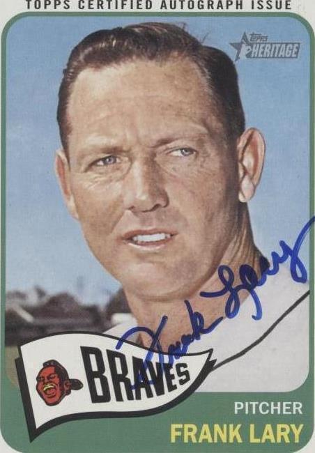 2014 Topps Heritage - Real One Autographs Frank Lary #ROA-FL (AU) for ...