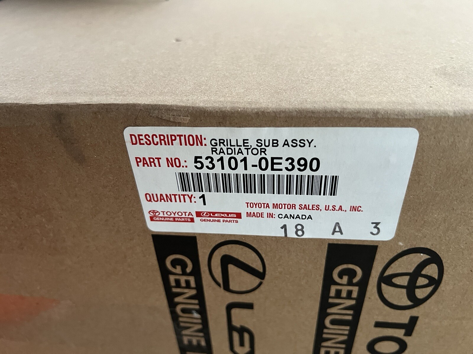 *NEW 2020 2021 2022 Lexus RX350 RX450H OEM Front Grille Assembly 53101 ...