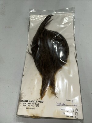Collins Hackle Farm Rooster Cape And Saddle Grade 3 Fly Tying Fishing ...