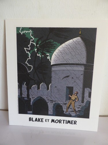 ex libris tiré a part blake et mortimer 2012 jacobs studio jacobs ...