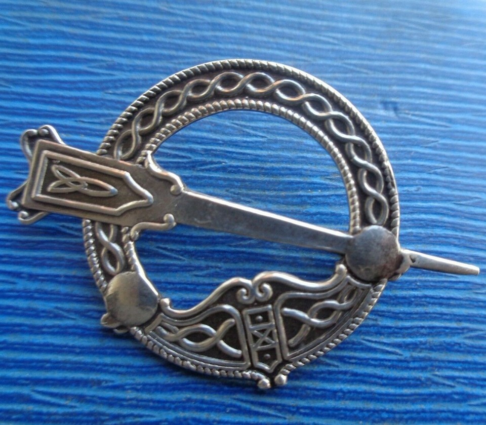 Irish Tara Brooch Attractive Vintage Silver c1980 or 1990s Ireland | eBay