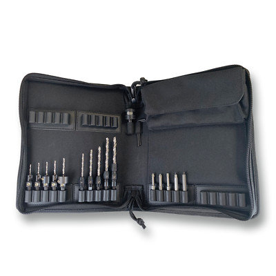 Snappy Starter Set Countersink Drill Bit Adapters Quick Chuck & Drive ...