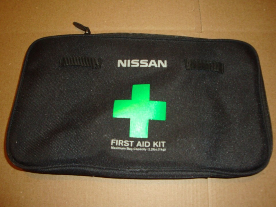 NISSAN PATHFINDER FIRST AID KIT BAG OEM NICE 05 06 07 08 09 10 | eBay