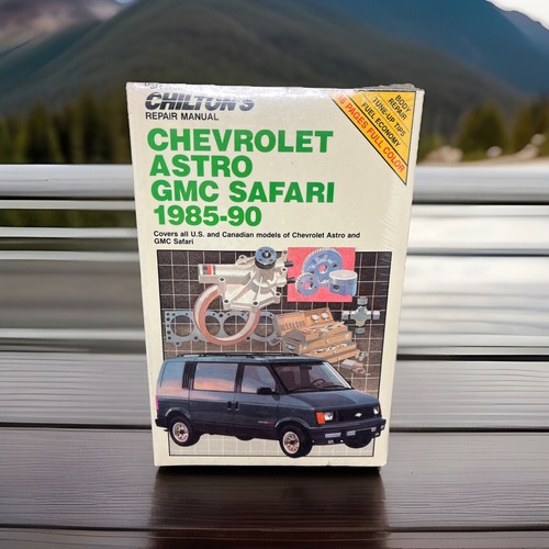 GMC Chevy Astro Safari Mini Van 1985-1990 Shop Service Repair Manual ...