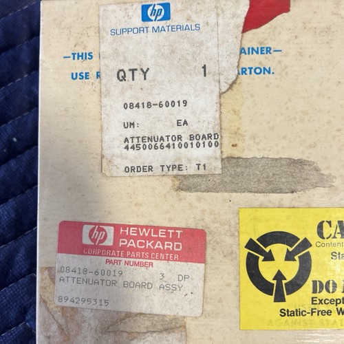 HP 08418-60019 A-1813-45 attenuator Board | eBay