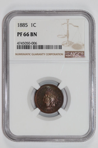 1885 PROOF INDIAN HEAD CENT NGC PR66 BN - GORGEOUS PQ! | eBay