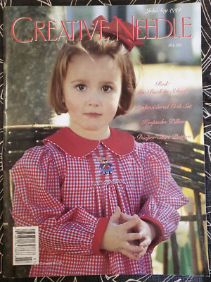 CREATIVE NEEDLE MAGAZINE, July/Aug 1999 with insert | eBay