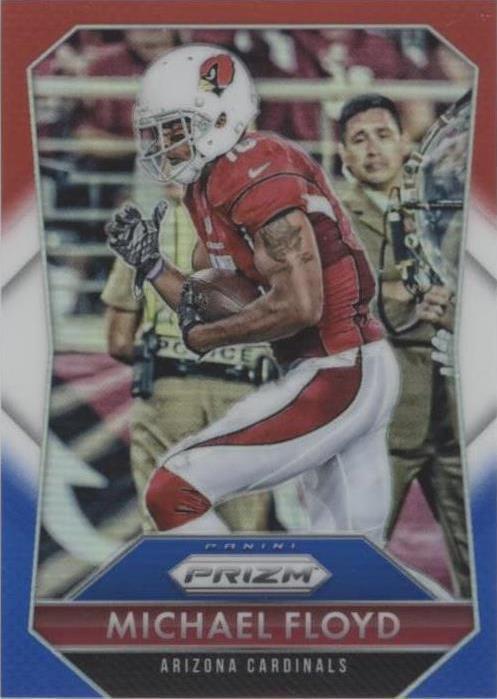 2015 Panini Prizm - Michael Floyd #170 Red White & Blue Prizm for sale ...