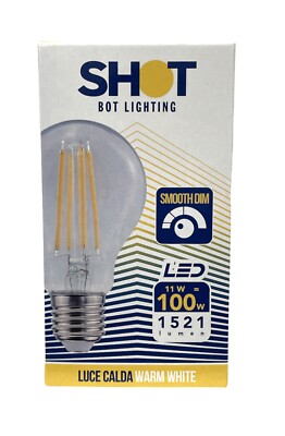 SHOT BOT LIGHTING GOCCIA LED STICK DIMMERABILE 11W 1521LM E27 2700K ...