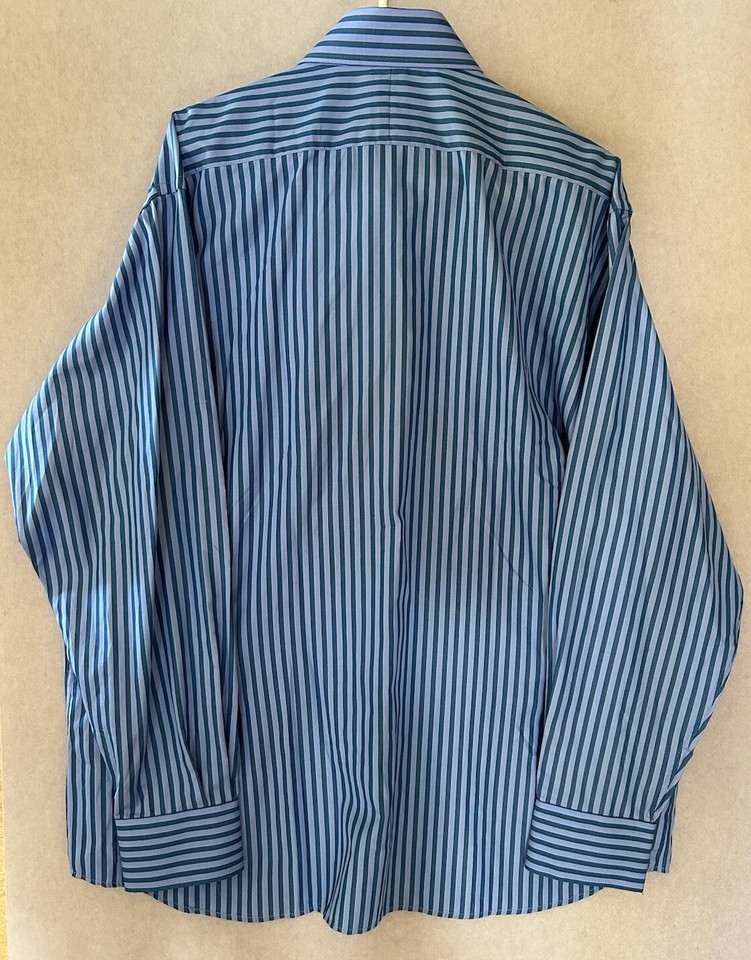 Hawes and Curtis - Men's Brandon Slim Fit Long Sleeve Shirt - Size XXL ...