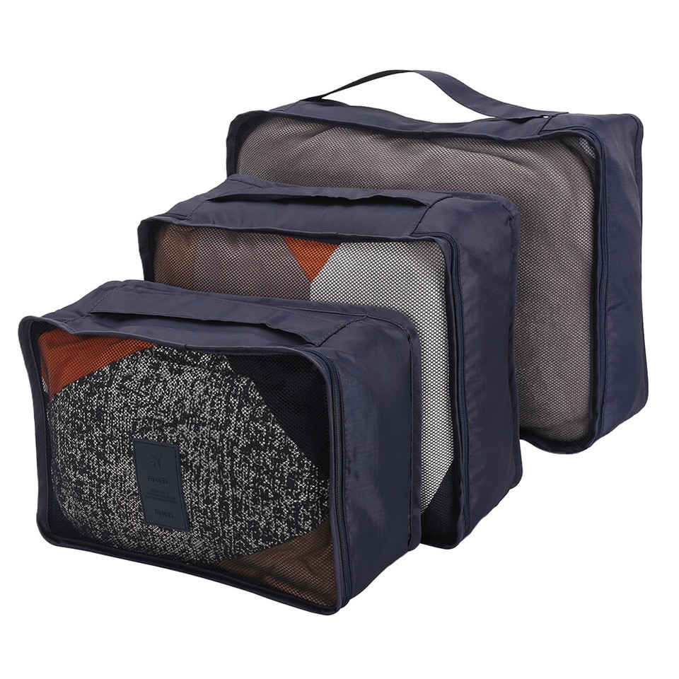 8PCS Travel Luggage Organiser Set Suitcase Storage Bags Clothing ...