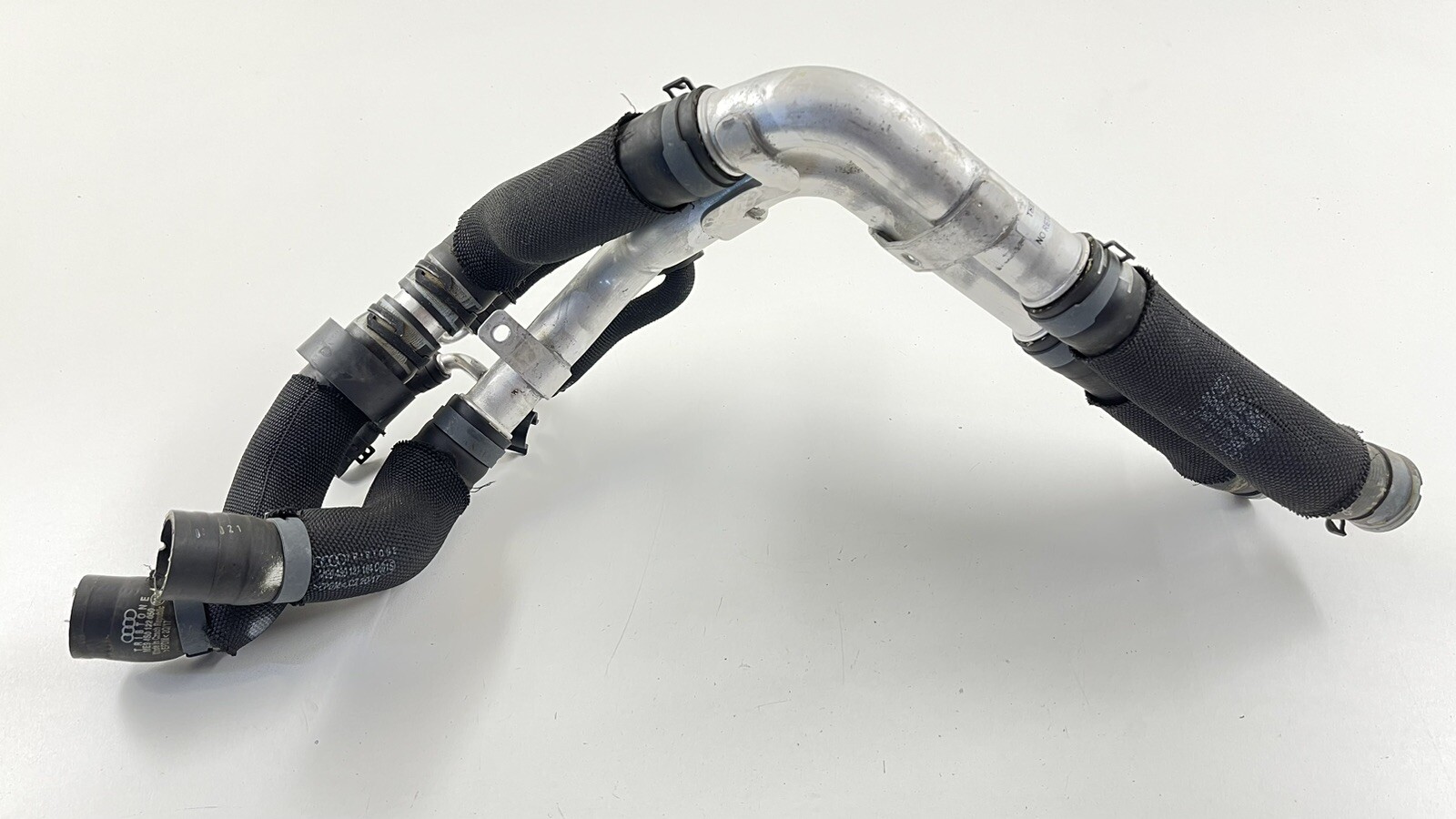 17-22 AUDI R8 PLUS RIGHT FRONT COOLANT HOSE PIPE LINE TUBE 4S0 121 064 ...