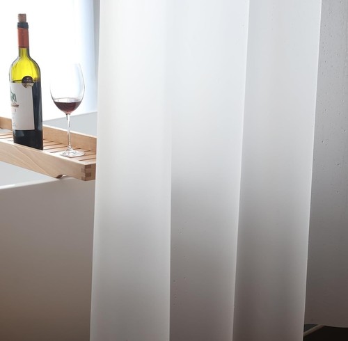 Short Shower Curtain Liner 48 Inch Long for Walk in Tub, Heavy Duty ...