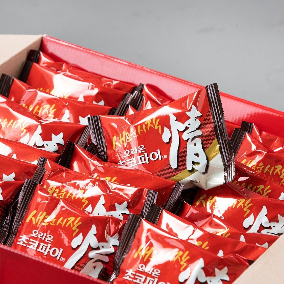 Korean ORION ChocoPie Original 60p Delicious Sweet Soft Bread Cake ...