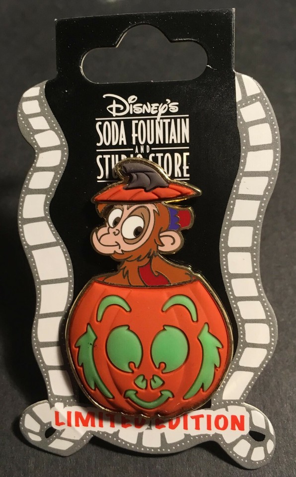 Pin 98693 Disney Soda Fountain Abu Pumpkin Popper 2013 LE 400 Halloween ...