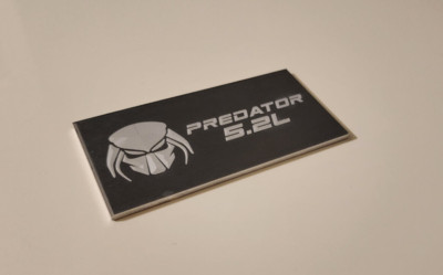 Shelby GT500 Predator Interior Engine Engraved Badge Dash Plaque W ...